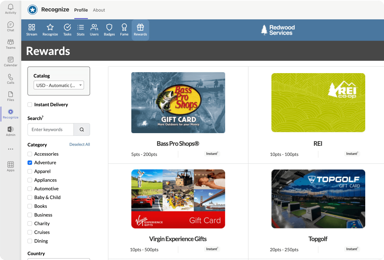 Recognize Microsoft Teams Employee Recognition Recognize Microsoft Teams Employee Recognition